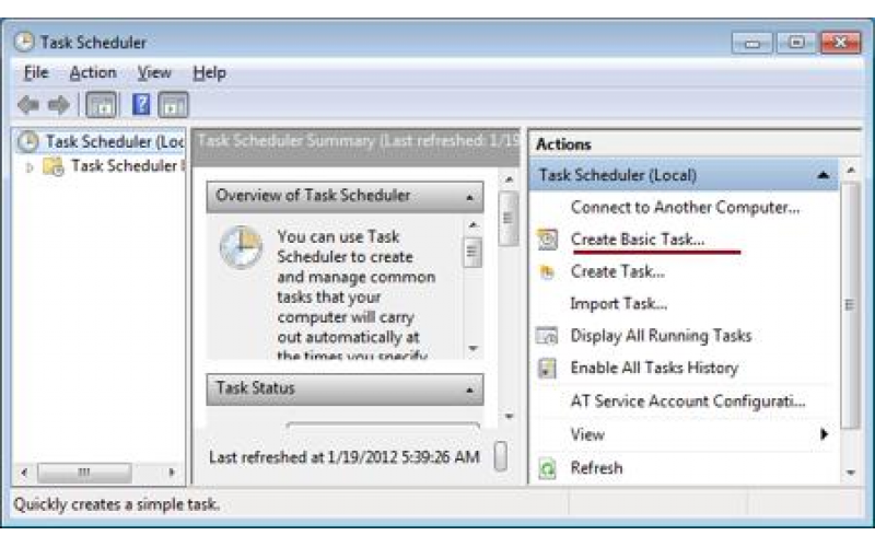 Automatic Shutdown Di Windows 7