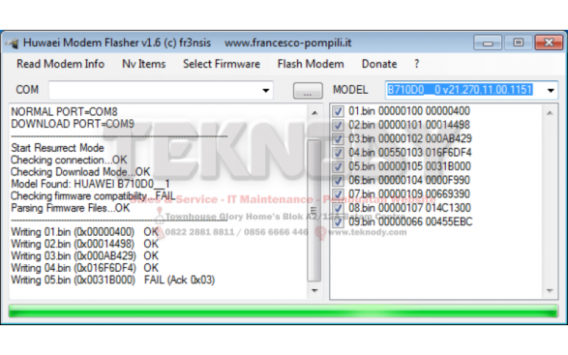Mengatasi Modem Bolt Device Locked Karena Update Software
