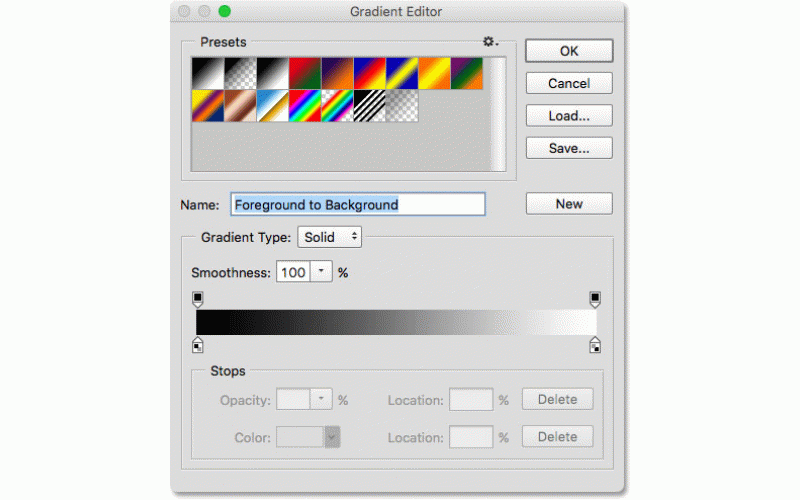 Bagaimana Menggunakan Gradient Editor Di Photoshop