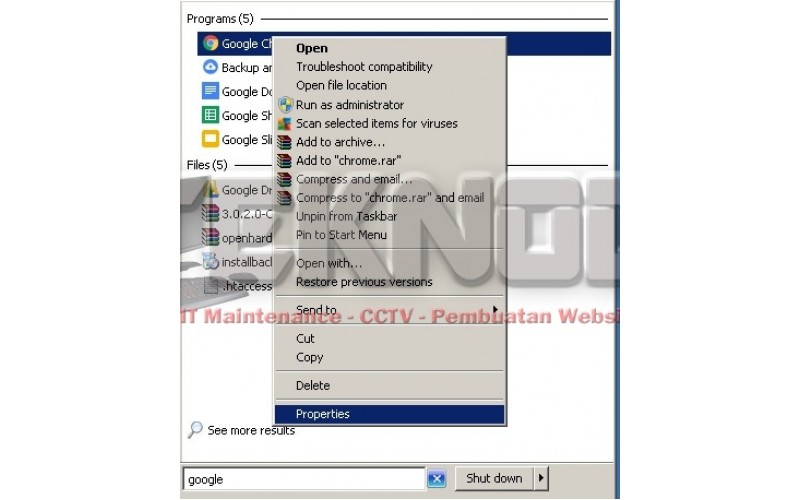 Membuka Browser Pada Mode Private
