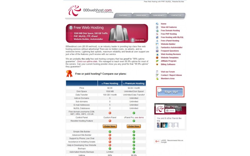 Membuat Website dengan hosting gratis