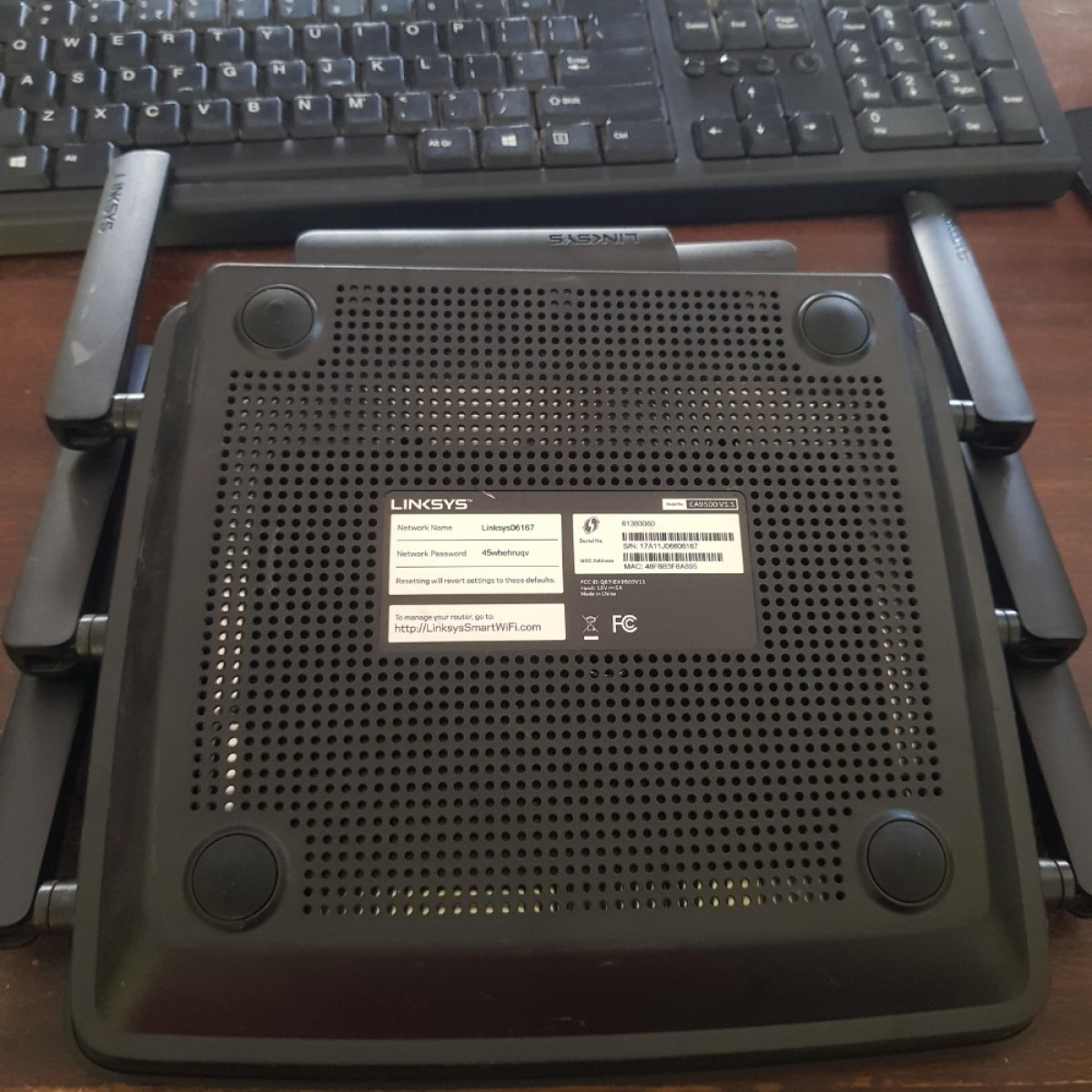 Linksys EA9500 Max-Stream AC5400 MU-MIMO Gigabit WiFi Router - Teknody