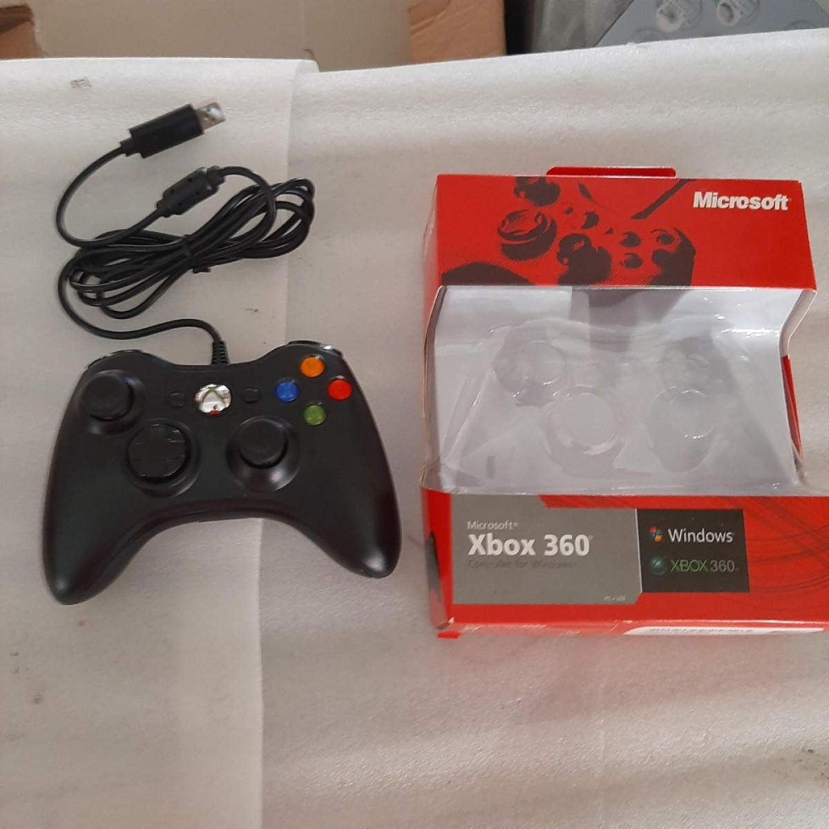 Microsoft XBOX 360 for Windows PC Controller Stick Gamepad Joystick ...