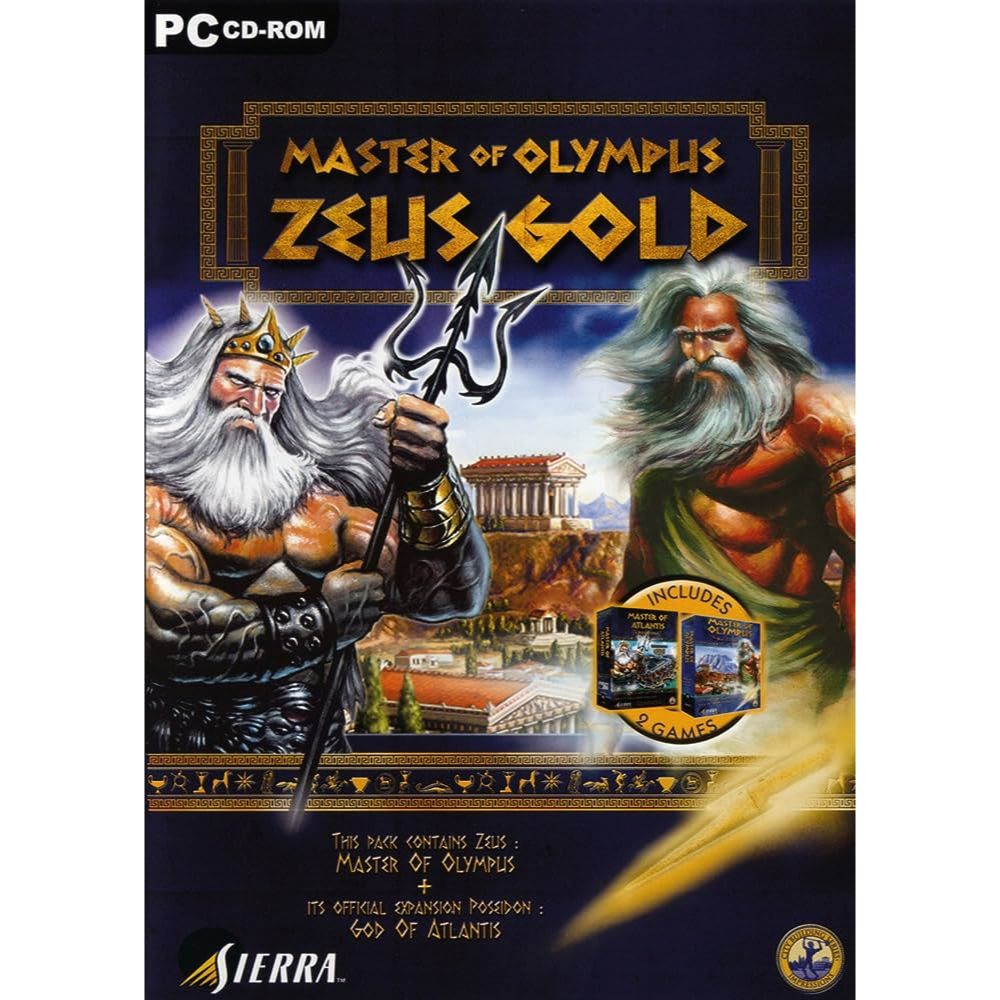 Zeus Master Of Olympus Poseidon Master Of Atlantis PC Games Download - Teknody