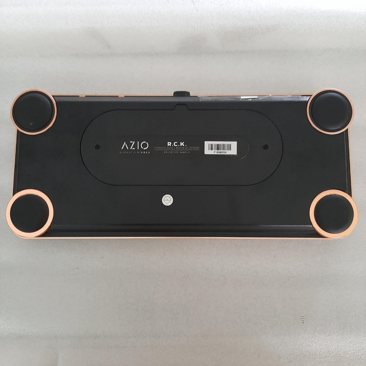 Azio Retro Compact Mechanical Keyboard MK-RCK-L-03-US Artisan Leather ...