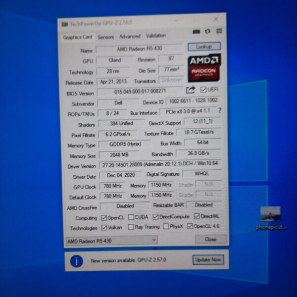 AMD Radeon R5 430 R5430 2GB GDDR5 64 Bit - Teknody